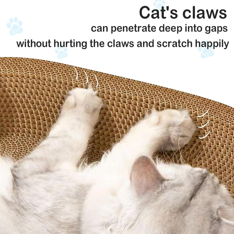 Archie & Oscar™ Scratch Pad Bed With Catnip | Wayfair